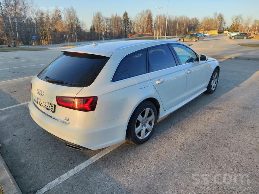 Balts Audi A6 2016 Cēsis, ar dzinēja tilpumu 2.00 L un nobraukumu 279 tūkst. km par 11500 €, foto 5 vietnē AUTOMOTO.COM.LV