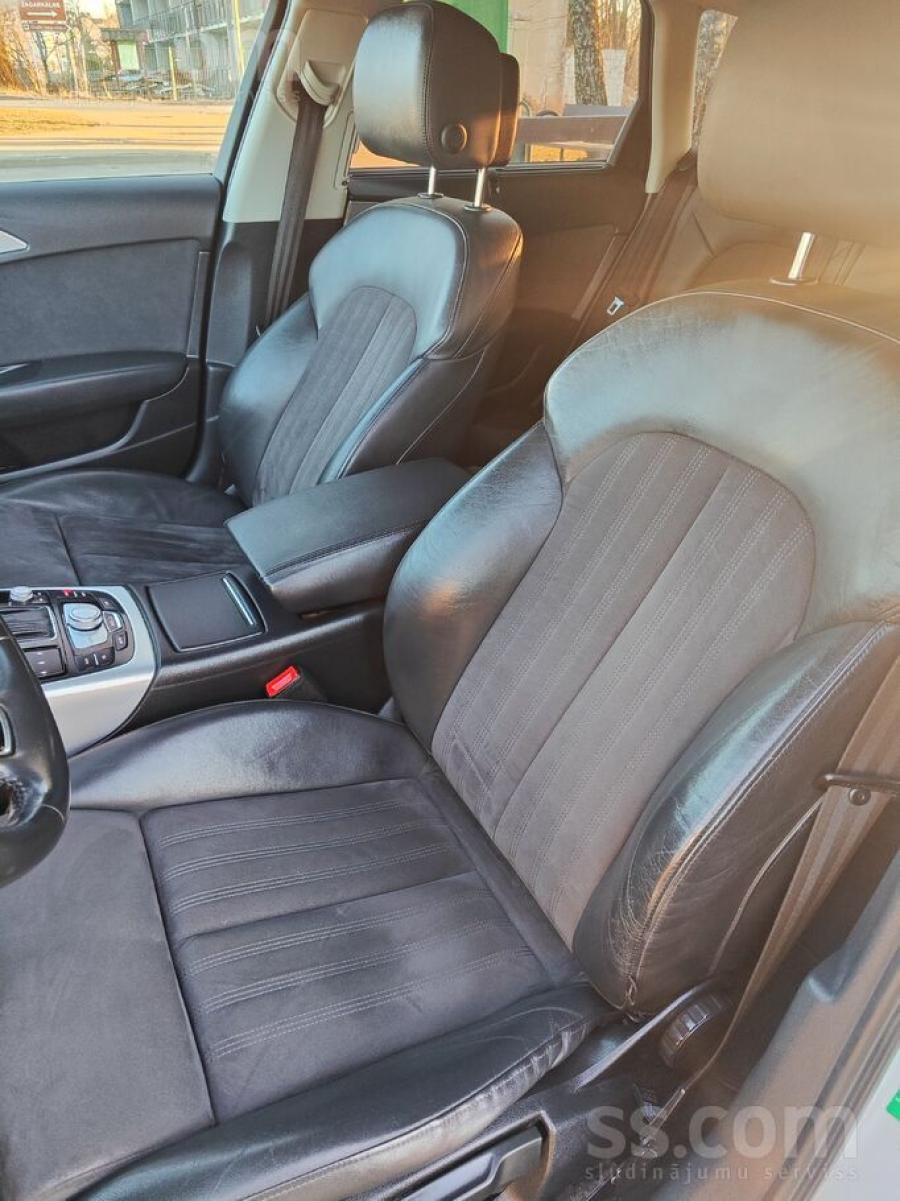 Balts Audi A6 2016 Cēsis, ar dzinēja tilpumu 2.00 L un nobraukumu 279 tūkst. km par 11500 €, foto 11 vietnē AUTOMOTO.COM.LV