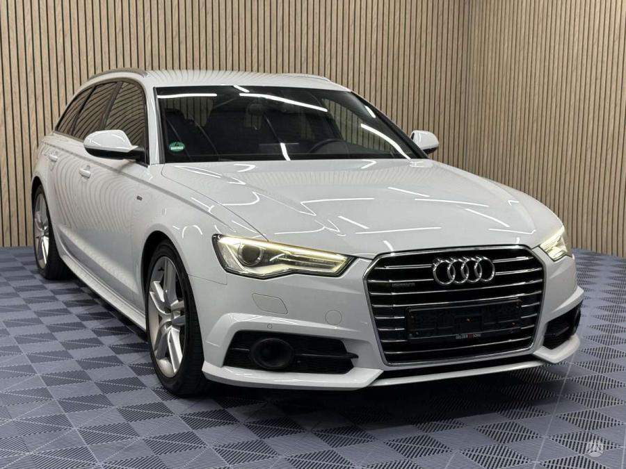 Balts Audi A6 2016 Marijampole, ar dzinēja tilpumu 2.97 L un nobraukumu 346 tūkst. km par 13300 €, foto 1 vietnē AUTOMOTO.COM.LV