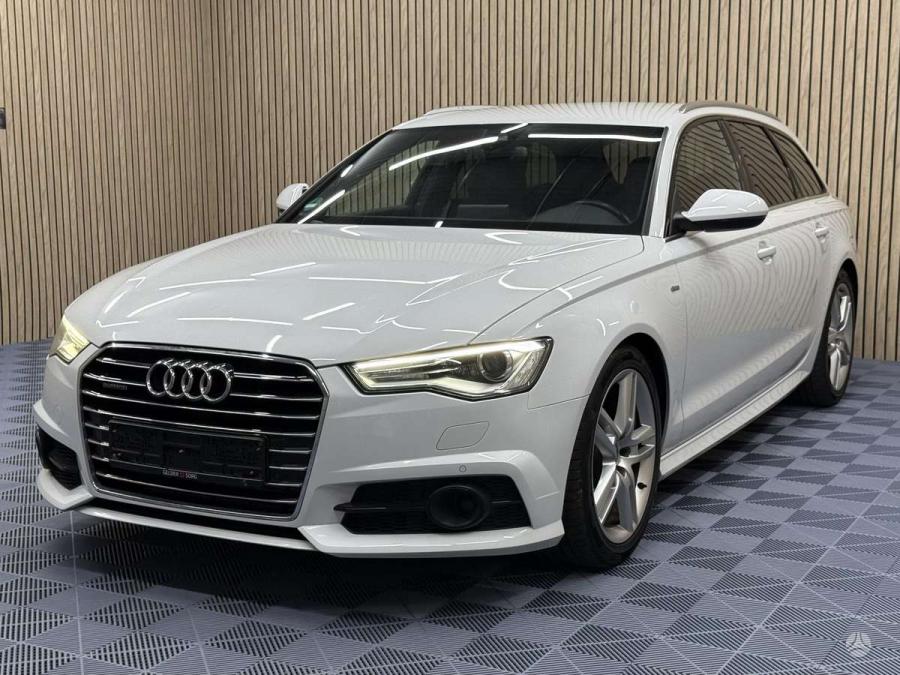 Balts Audi A6 2016 Marijampole, ar dzinēja tilpumu 2.97 L un nobraukumu 346 tūkst. km par 13300 €, foto 5 vietnē AUTOMOTO.COM.LV