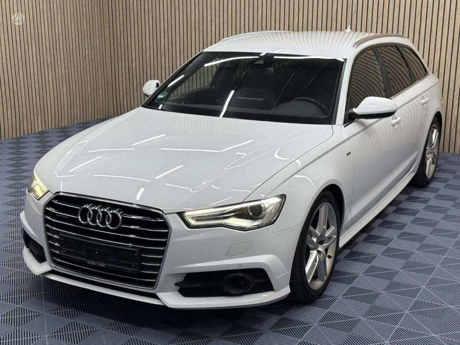 Balts Audi A6 2016 Marijampole, ar dzinēja tilpumu 2.97 L un nobraukumu 346 tūkst. km par 13300 €, foto 10 vietnē AUTOMOTO.COM.LV