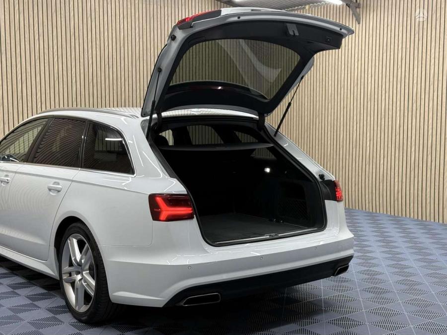 Balts Audi A6 2016 Marijampole, ar dzinēja tilpumu 2.97 L un nobraukumu 346 tūkst. km par 13300 €, foto 13 vietnē AUTOMOTO.COM.LV