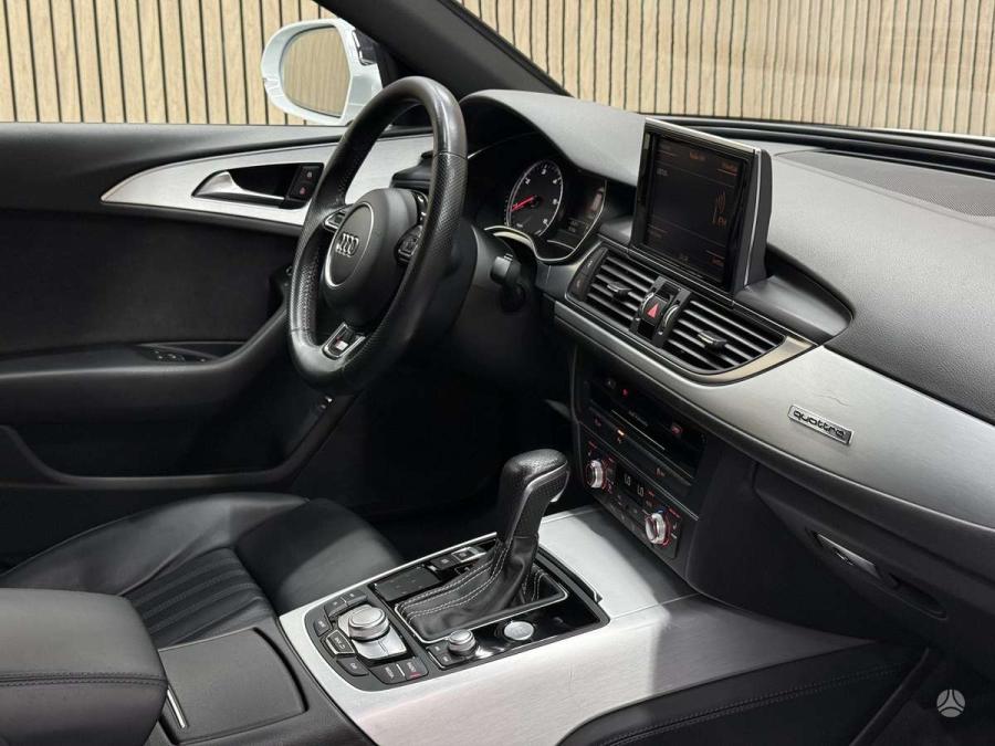 Balts Audi A6 2016 Marijampole, ar dzinēja tilpumu 2.97 L un nobraukumu 346 tūkst. km par 13300 €, foto 23 vietnē AUTOMOTO.COM.LV