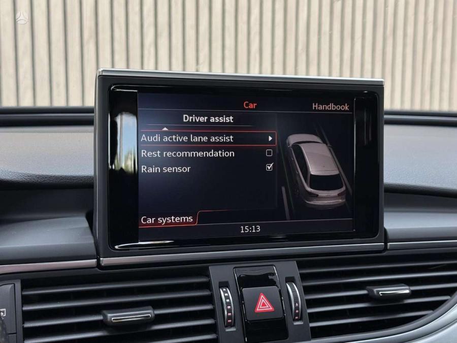 Balts Audi A6 2016 Marijampole, ar dzinēja tilpumu 2.97 L un nobraukumu 346 tūkst. km par 13300 €, foto 32 vietnē AUTOMOTO.COM.LV