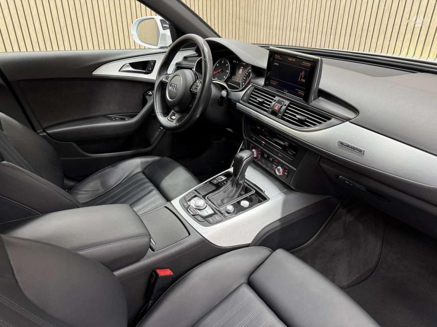 Balts Audi A6 2016 Marijampole, ar dzinēja tilpumu 2.97 L un nobraukumu 346 tūkst. km par 13300 €, foto 35 vietnē AUTOMOTO.COM.LV