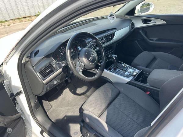 White Audi A6 2016 in Taurage, with an engine capacity of 1.97 L and mileage of 228 thousand km for 11000 €, photo 8 on AUTOMOTO.COM.LV