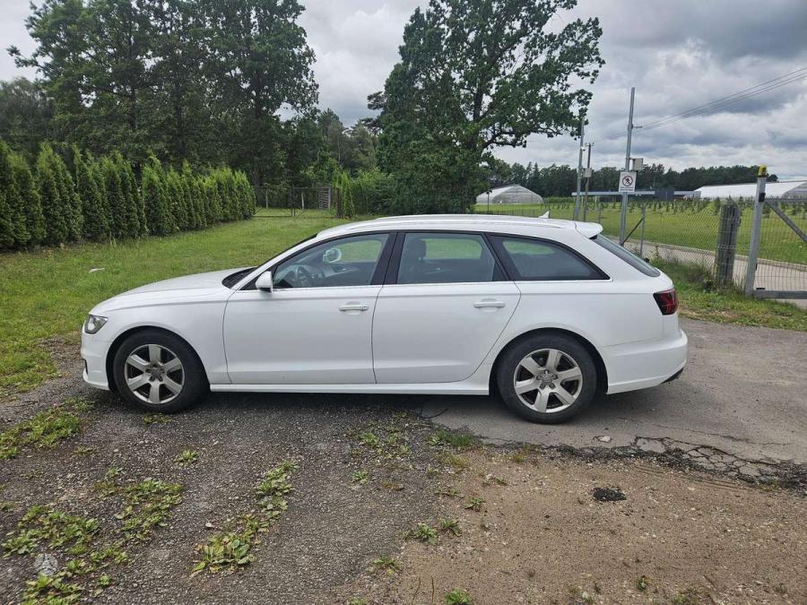 White Audi A6 2016 in Kaunas, with an engine capacity of 1.97 L and mileage of 388 thousand km for 9500 €, photo 1 on AUTOMOTO.COM.LV