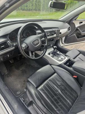 White Audi A6 2016 in Kaunas, with an engine capacity of 1.97 L and mileage of 388 thousand km for 9500 €, photo 9 on AUTOMOTO.COM.LV