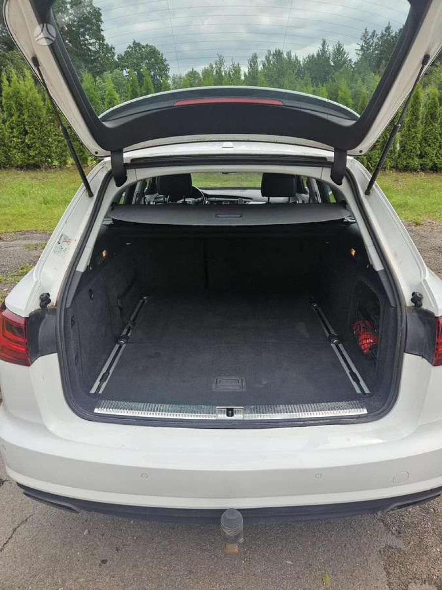 White Audi A6 2016 in Kaunas, with an engine capacity of 1.97 L and mileage of 388 thousand km for 9500 €, photo 10 on AUTOMOTO.COM.LV