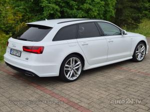 White Audi A6 2016 in Tallinn, with an engine capacity of 2.00 L and mileage of 213 thousand km for 14300 €, photo 6 on AUTOMOTO.COM.LV