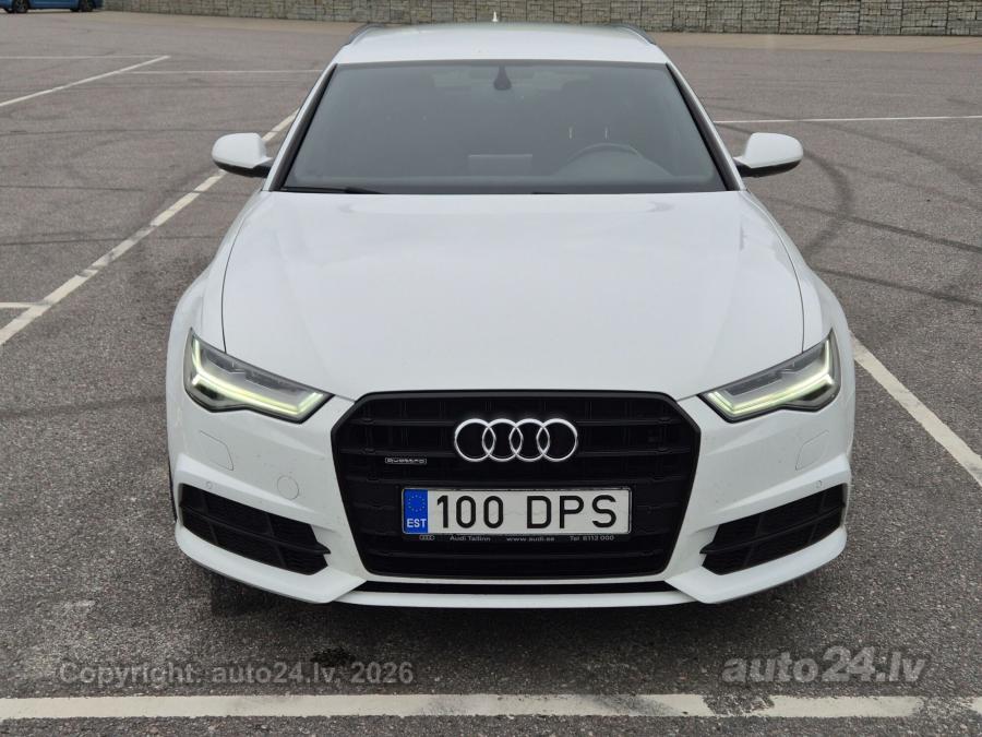 White Audi A6 2016 in Tallinn, with an engine capacity of 2.00 L and mileage of 213 thousand km for 14300 €, photo 9 on AUTOMOTO.COM.LV