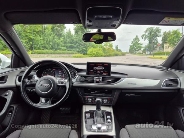White Audi A6 2016 in Tallinn, with an engine capacity of 2.00 L and mileage of 213 thousand km for 14300 €, photo 9 on AUTOMOTO.COM.LV