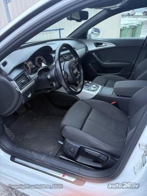 White Audi A6 2016 in Tallinn, with an engine capacity of 2.00 L and mileage of 213 thousand km for 14300 €, photo 14 on AUTOMOTO.COM.LV