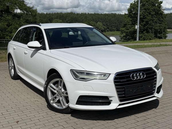 White Audi A6 2016 in Prienai, with an engine capacity of 1.97 L and mileage of 263 thousand km for 12950 €, photo 2 on AUTOMOTO.COM.LV
