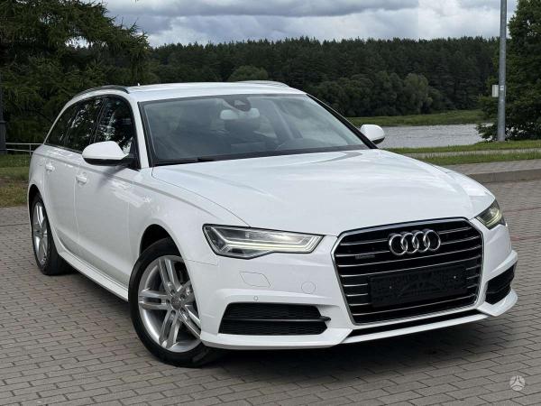 White Audi A6 2016 in Prienai, with an engine capacity of 1.97 L and mileage of 263 thousand km for 12950 €, photo 3 on AUTOMOTO.COM.LV