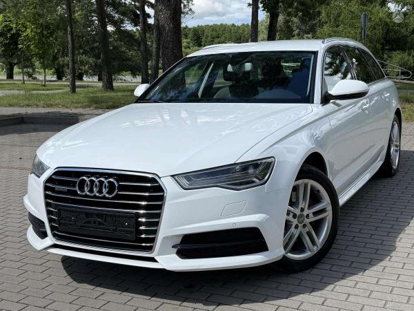 White Audi A6 2016 in Prienai, with an engine capacity of 1.97 L and mileage of 263 thousand km for 12950 €, photo 4 on AUTOMOTO.COM.LV