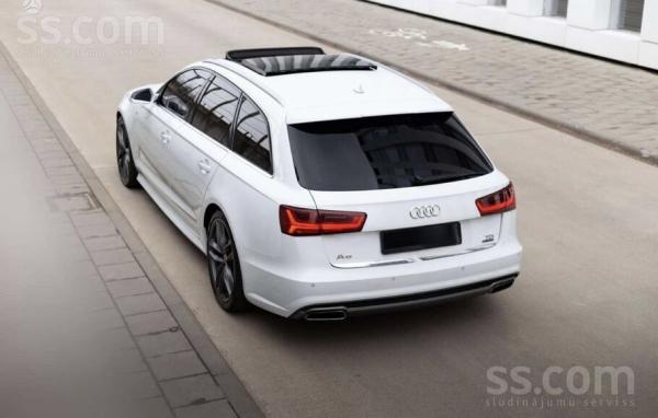 White Audi A6 2016 in Valmiera, with an engine capacity of 2.00 L and mileage of 308 thousand km for 15000 €, photo 2 on AUTOMOTO.COM.LV