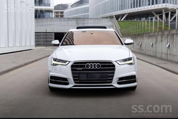 White Audi A6 2016 in Valmiera, with an engine capacity of 2.00 L and mileage of 308 thousand km for 15000 €, photo 3 on AUTOMOTO.COM.LV