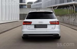White Audi A6 2016 in Valmiera, with an engine capacity of 2.00 L and mileage of 308 thousand km for 15000 €, photo 5 on AUTOMOTO.COM.LV