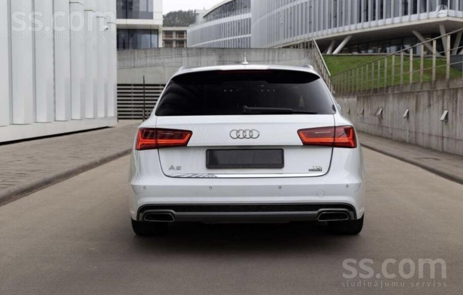 White Audi A6 2016 in Valmiera, with an engine capacity of 2.00 L and mileage of 308 thousand km for 15000 €, photo 5 on AUTOMOTO.COM.LV