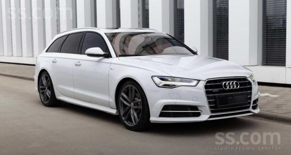 White Audi A6 2016 in Valmiera, with an engine capacity of 2.00 L and mileage of 308 thousand km for 15000 €, photo 6 on AUTOMOTO.COM.LV