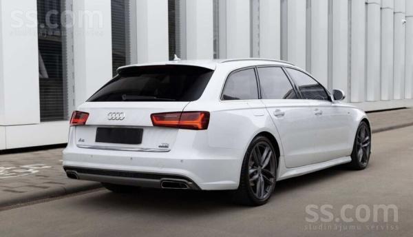 White Audi A6 2016 in Valmiera, with an engine capacity of 2.00 L and mileage of 308 thousand km for 15000 €, photo 7 on AUTOMOTO.COM.LV