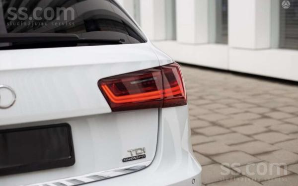 White Audi A6 2016 in Valmiera, with an engine capacity of 2.00 L and mileage of 308 thousand km for 15000 €, photo 9 on AUTOMOTO.COM.LV