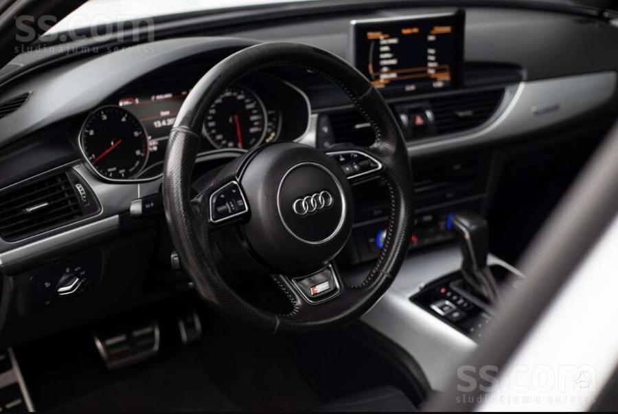 White Audi A6 2016 in Valmiera, with an engine capacity of 2.00 L and mileage of 308 thousand km for 15000 €, photo 16 on AUTOMOTO.COM.LV