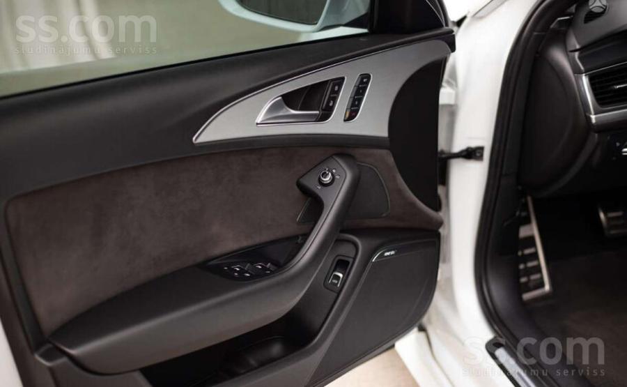 White Audi A6 2016 in Valmiera, with an engine capacity of 2.00 L and mileage of 308 thousand km for 15000 €, photo 25 on AUTOMOTO.COM.LV