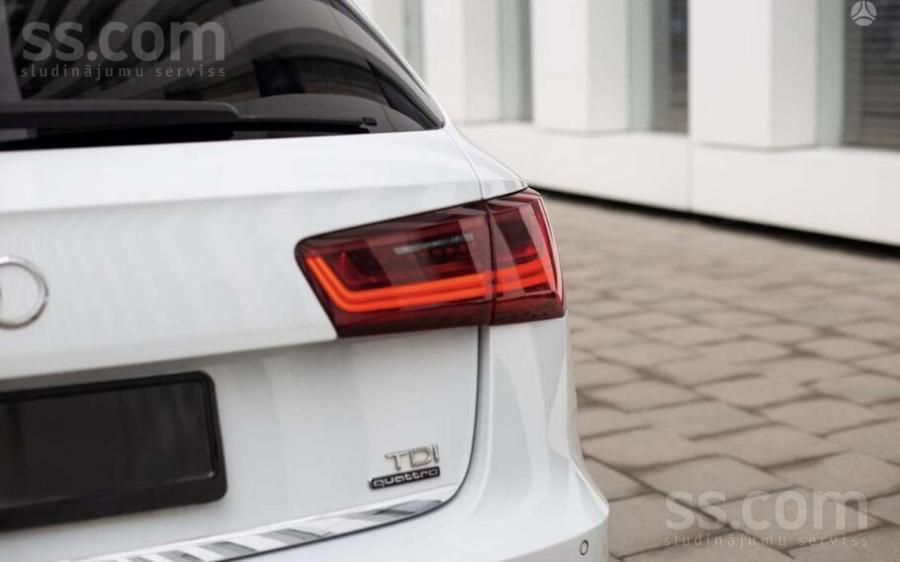 White Audi A6 2016 in Valmiera, with an engine capacity of 2.00 L and mileage of 308 thousand km for 15000 €, photo 26 on AUTOMOTO.COM.LV