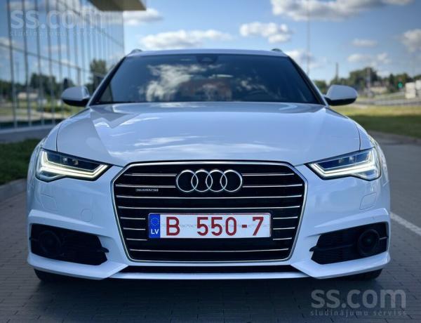 White Audi A6 2016 in Rezekne, with an engine capacity of 2.00 L and mileage of 268 thousand km for 14990 €, photo 1 on AUTOMOTO.COM.LV