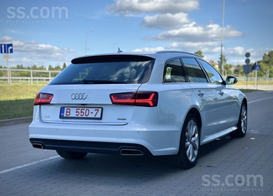 Balts Audi A6 2016 Rēzekne, ar dzinēja tilpumu 2.00 L un nobraukumu 268 tūkst. km par 14990 €, foto 7 vietnē AUTOMOTO.COM.LV