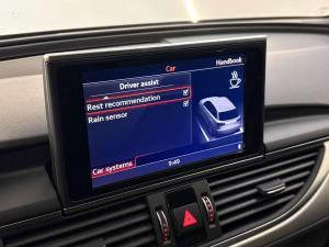 White Audi A6 2016 in Marijampole, with an engine capacity of 2.97 L and mileage of 277 thousand km for 11650 €, photo 10 on AUTOMOTO.COM.LV