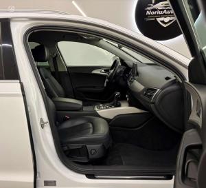White Audi A6 2016 in Marijampole, with an engine capacity of 2.97 L and mileage of 277 thousand km for 11650 €, photo 14 on AUTOMOTO.COM.LV