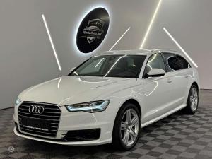 White Audi A6 2016 in Marijampole, with an engine capacity of 2.97 L and mileage of 277 thousand km for 11650 €, photo 23 on AUTOMOTO.COM.LV