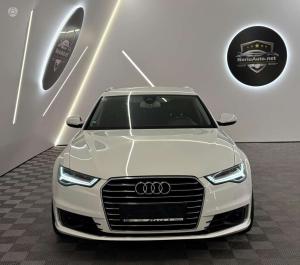 White Audi A6 2016 in Marijampole, with an engine capacity of 2.97 L and mileage of 277 thousand km for 11650 €, photo 24 on AUTOMOTO.COM.LV
