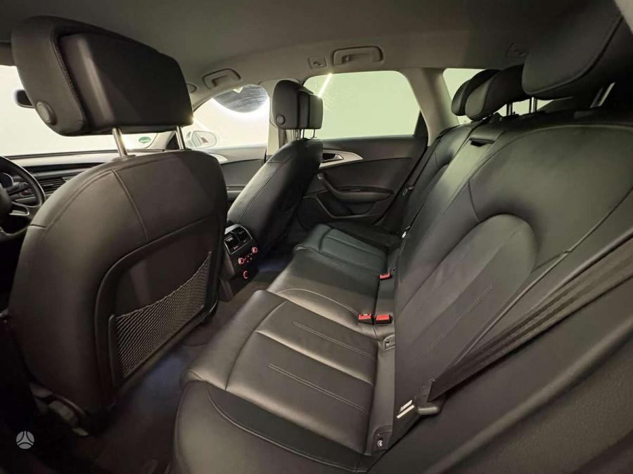 White Audi A6 2016 in Marijampole, with an engine capacity of 2.97 L and mileage of 277 thousand km for 11650 €, photo 26 on AUTOMOTO.COM.LV