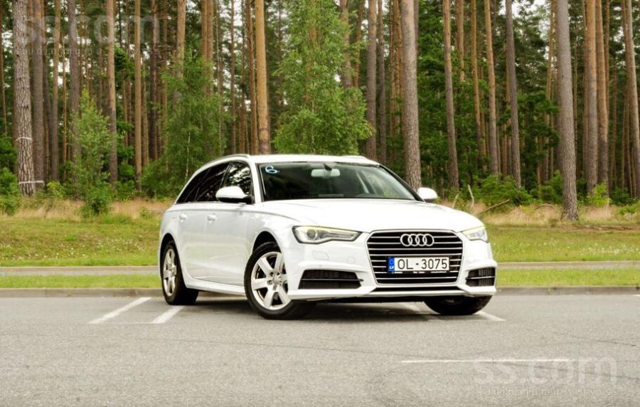 White Audi A6 2016 in Riga, with an engine capacity of 2.00 L and mileage of 279 thousand km for 11190 €, photo 3 on AUTOMOTO.COM.LV