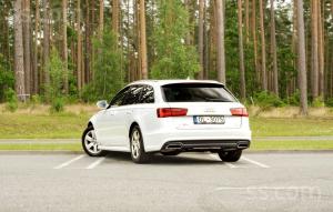 White Audi A6 2016 in Riga, with an engine capacity of 2.00 L and mileage of 279 thousand km for 11190 €, photo 8 on AUTOMOTO.COM.LV