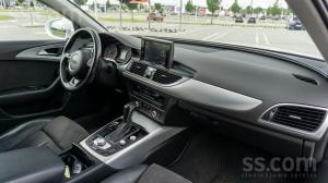 White Audi A6 2016 in Riga, with an engine capacity of 2.00 L and mileage of 279 thousand km for 11190 €, photo 11 on AUTOMOTO.COM.LV