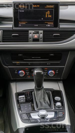 White Audi A6 2016 in Riga, with an engine capacity of 2.00 L and mileage of 279 thousand km for 11190 €, photo 13 on AUTOMOTO.COM.LV