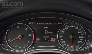 White Audi A6 2016 in Riga, with an engine capacity of 2.00 L and mileage of 279 thousand km for 11190 €, photo 24 on AUTOMOTO.COM.LV