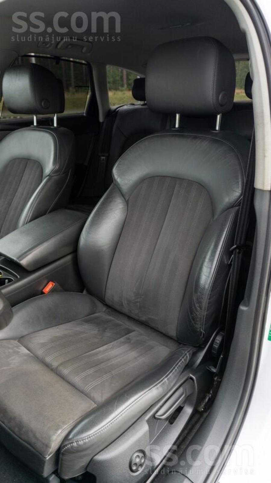 White Audi A6 2016 in Riga, with an engine capacity of 2.00 L and mileage of 279 thousand km for 11190 €, photo 27 on AUTOMOTO.COM.LV