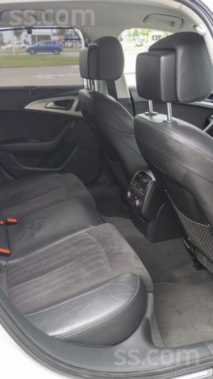 White Audi A6 2016 in Riga, with an engine capacity of 2.00 L and mileage of 279 thousand km for 11190 €, photo 29 on AUTOMOTO.COM.LV