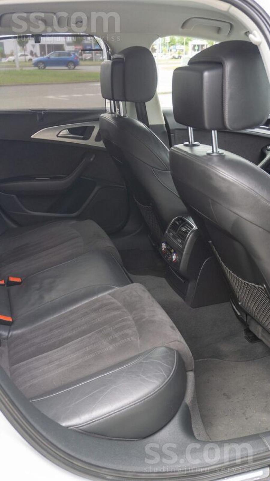 White Audi A6 2016 in Riga, with an engine capacity of 2.00 L and mileage of 279 thousand km for 11190 €, photo 29 on AUTOMOTO.COM.LV