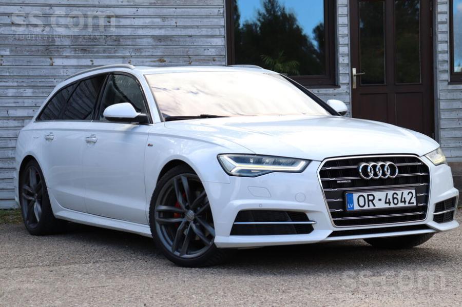 Balts Audi A6 2016 Valmiera, ar dzinēja tilpumu 2.00 L un nobraukumu 312 tūkst. km par 13990 €, foto 3 vietnē AUTOMOTO.COM.LV