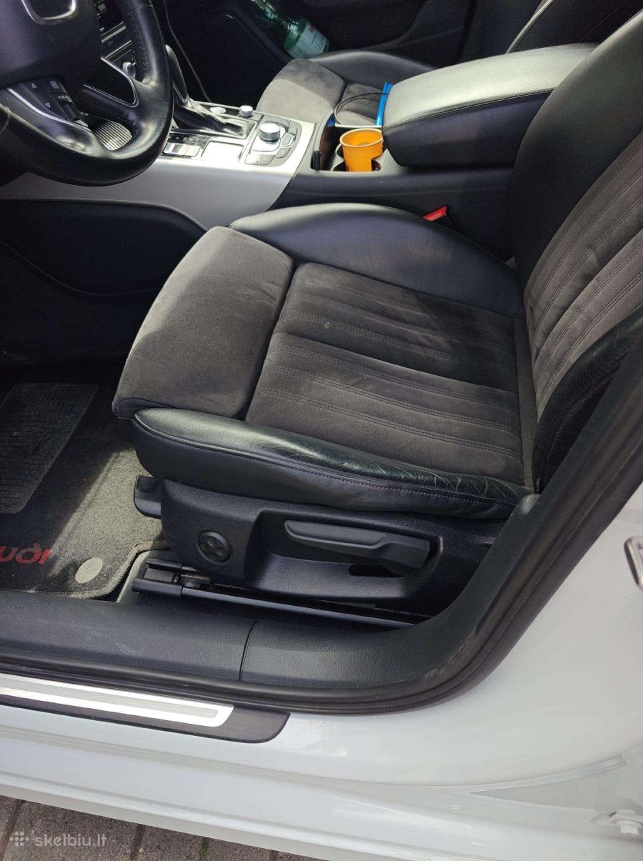 Balts Audi A6 2016 Viļņa, ar dzinēja tilpumu 2.00 L un nobraukumu 223 tūkst. km par 16000 €, foto 8 vietnē AUTOMOTO.COM.LV