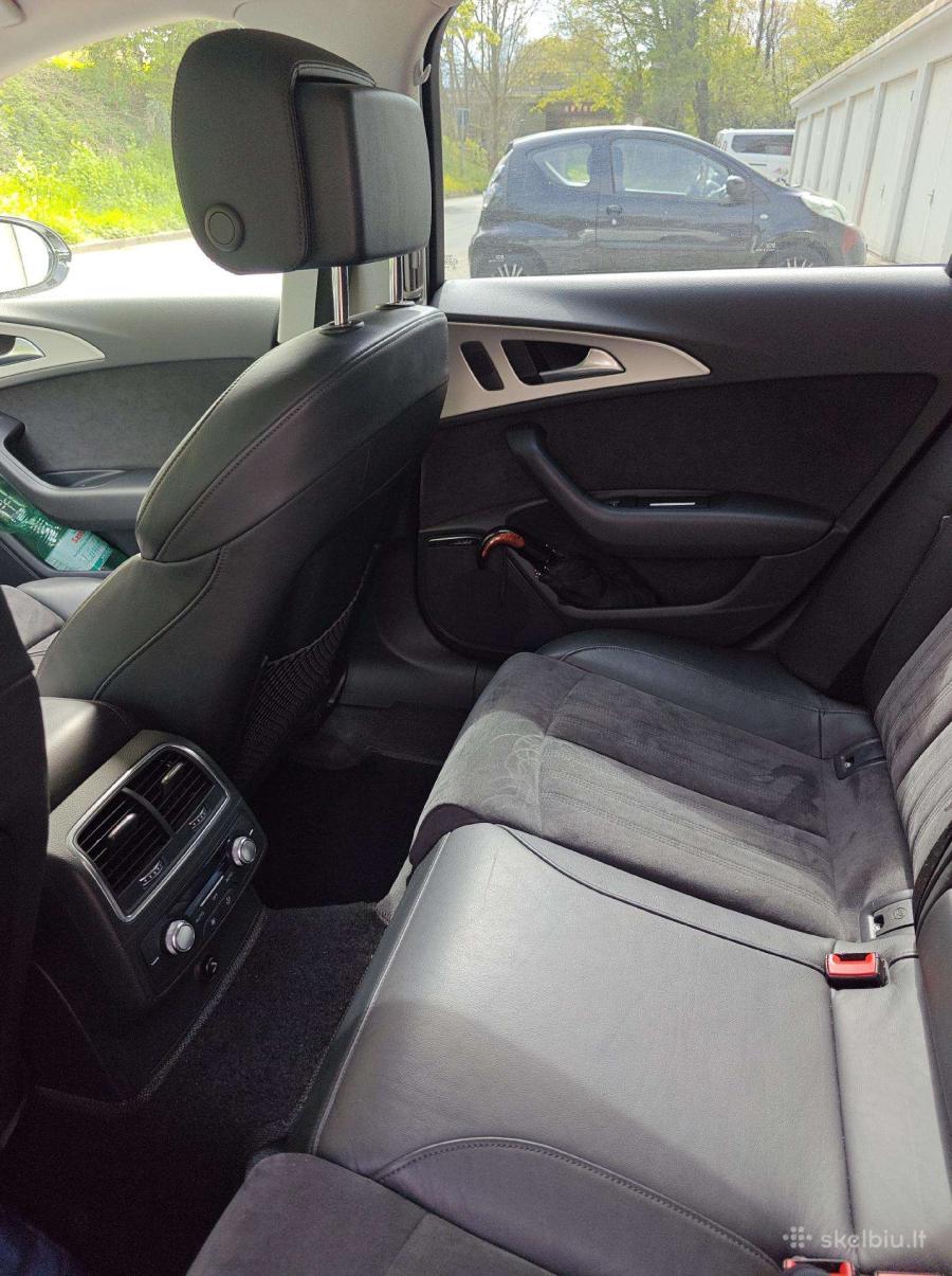 Balts Audi A6 2016 Viļņa, ar dzinēja tilpumu 2.00 L un nobraukumu 223 tūkst. km par 16000 €, foto 9 vietnē AUTOMOTO.COM.LV
