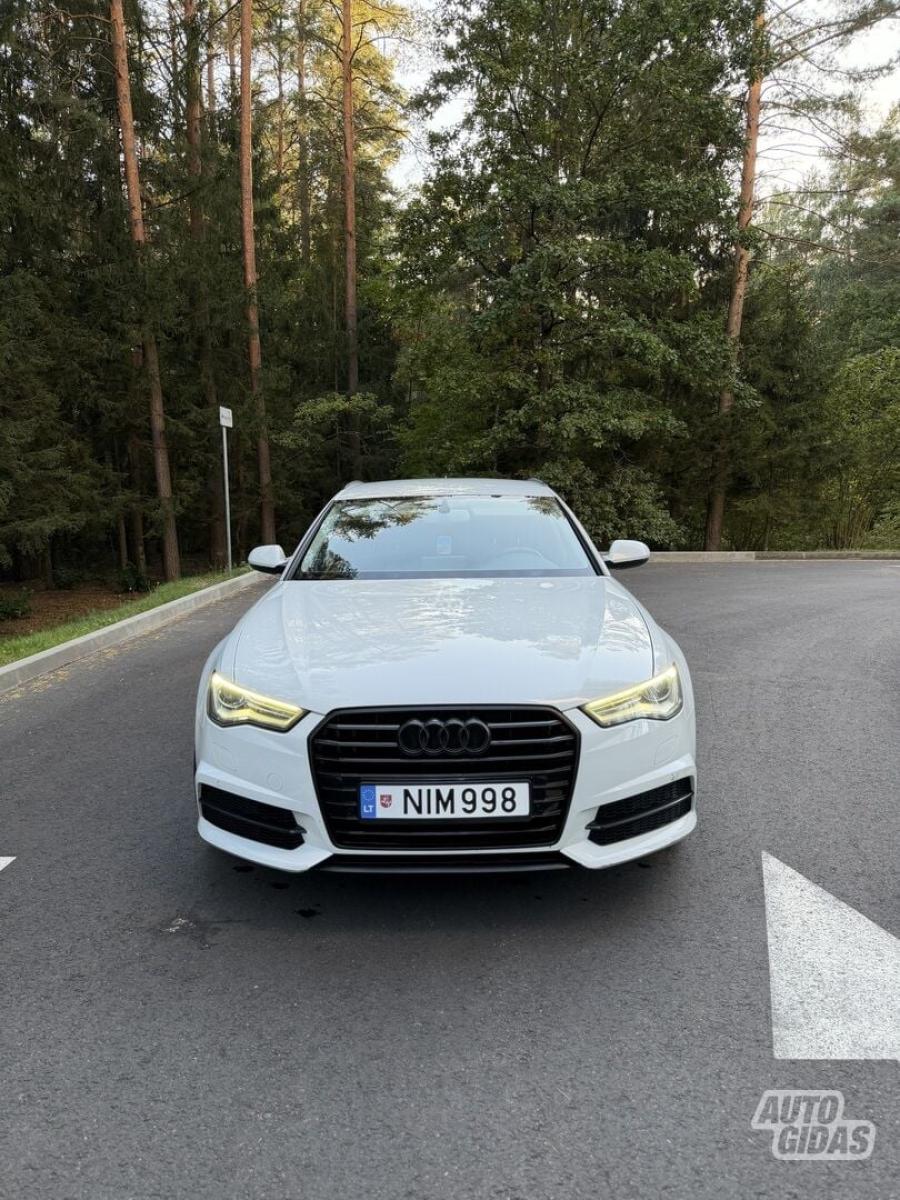 White Audi A6 2016 in Druskininkai, with an engine capacity of 2.00 L and mileage of 284 thousand km for 13200 €, photo 3 on AUTOMOTO.COM.LV