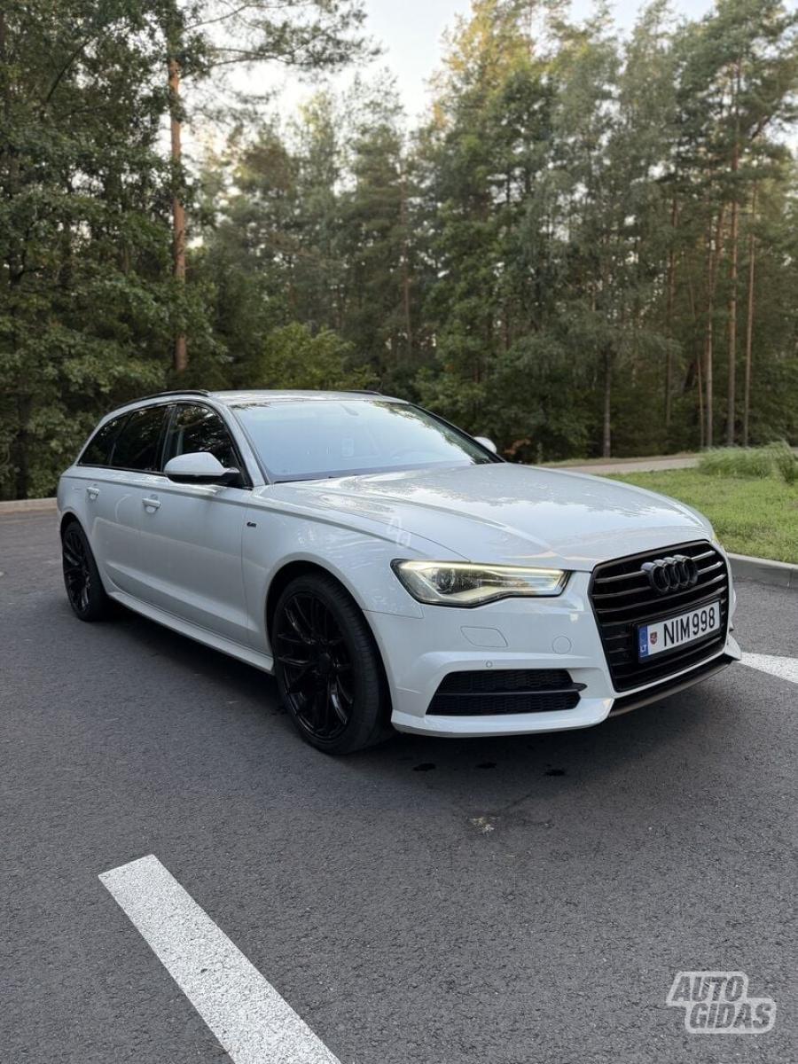 White Audi A6 2016 in Druskininkai, with an engine capacity of 2.00 L and mileage of 284 thousand km for 13200 €, photo 4 on AUTOMOTO.COM.LV